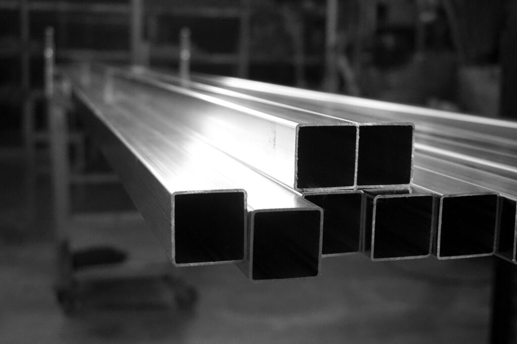 Square Metal Tubing - Stainless Steel & More - Polished Metal